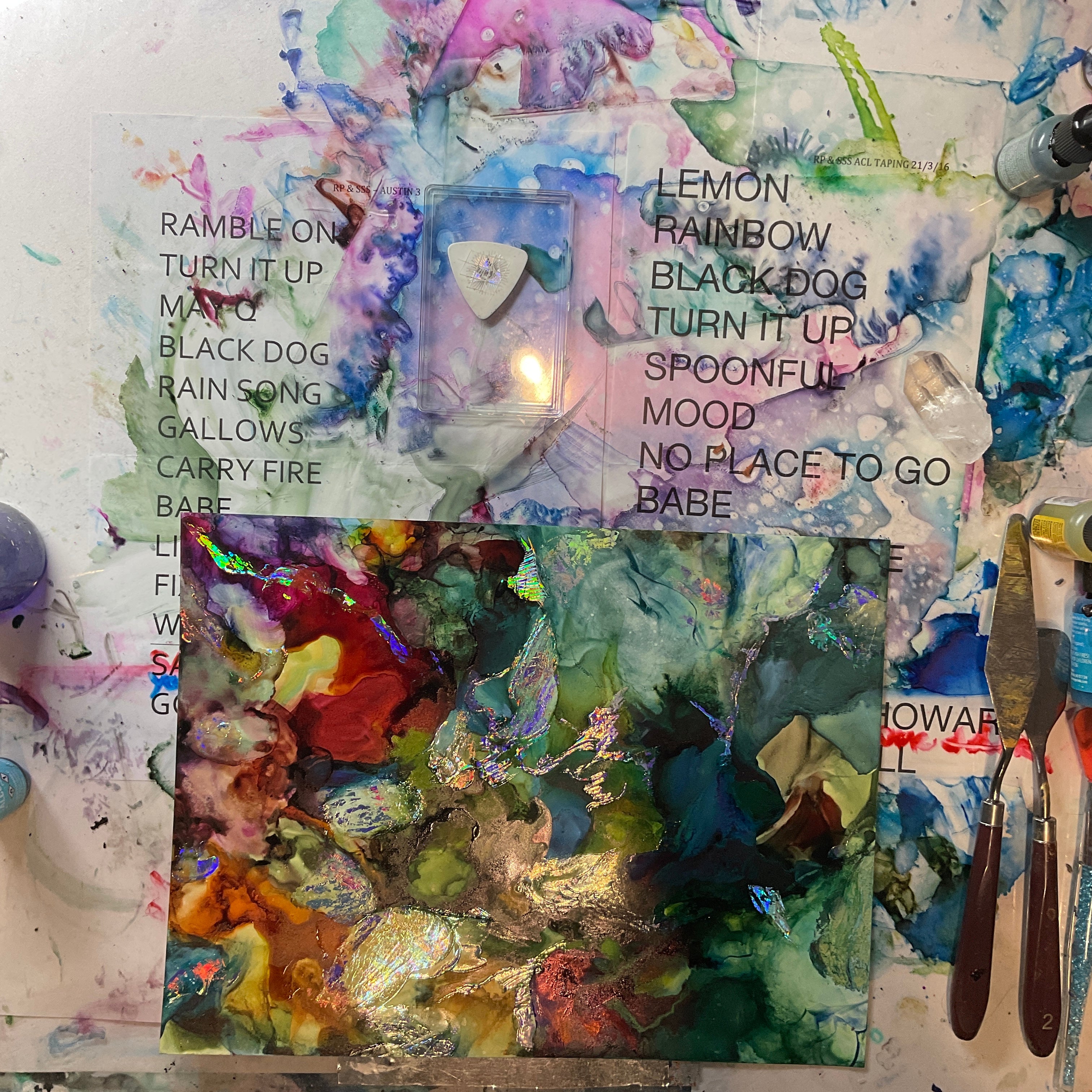 Monthly Setlist Art Share for 2024 – ipaintfeelings